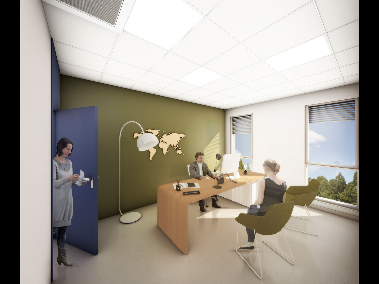 BUREAUX LES 3 FONTAINES – CEA MARCOULE - MPM Archi