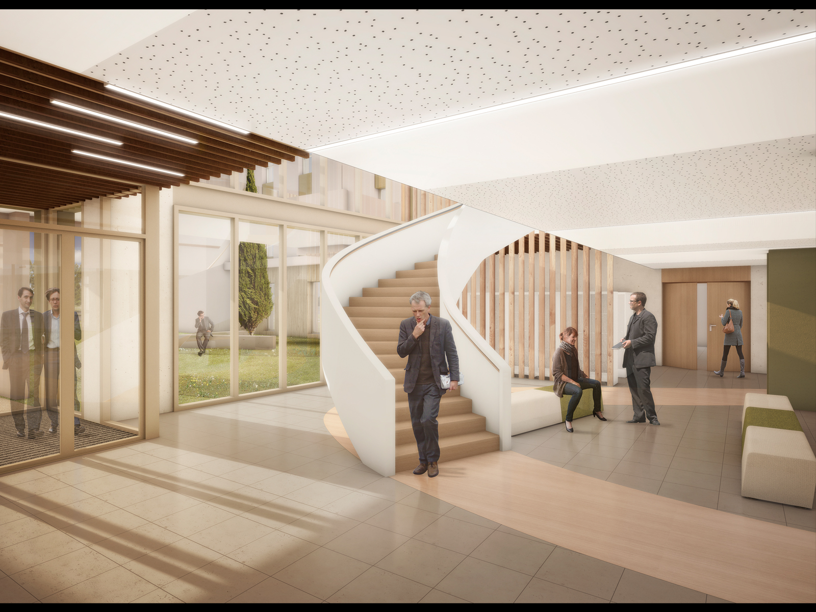 BUREAUX LES 3 FONTAINES – CEA MARCOULE - MPM Archi